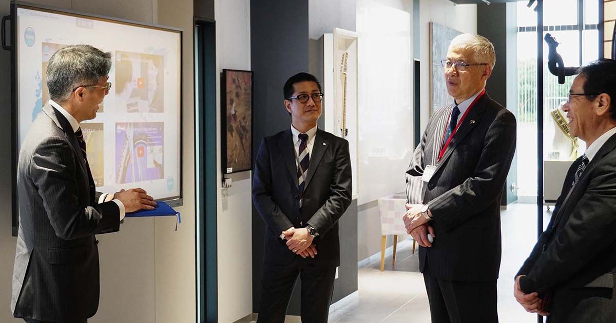 Ambassador from the Embassy of Japan in Lithuania Visits Roland DG Head ...