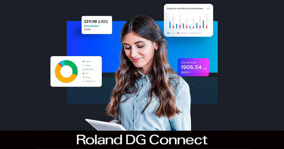 Revamped Roland DG Connect Delivers New Interface and Plans for Even Greater Usability and Value