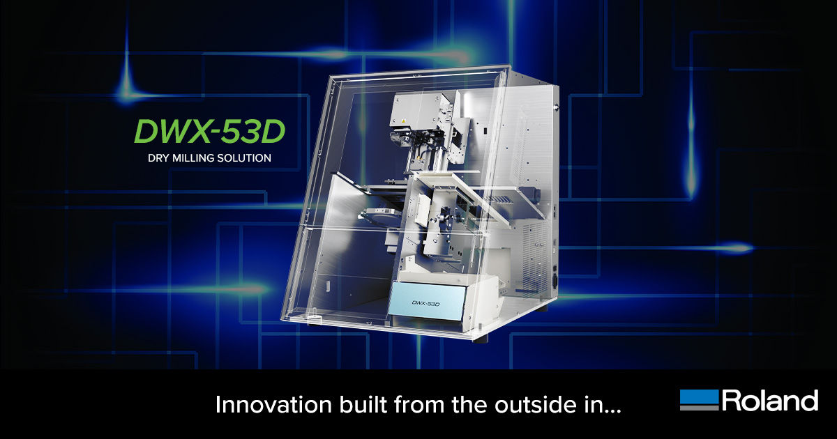 DWX-53D Dry Milling Solution | Roland DG